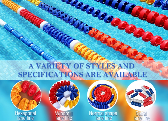50m Swimming Pool Lane Ropes 50m Swimming Pool Lane Ropes