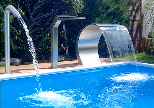 Factory Supply Swimming Pool Cascade Waterfall Fountain Pool Cascade ...