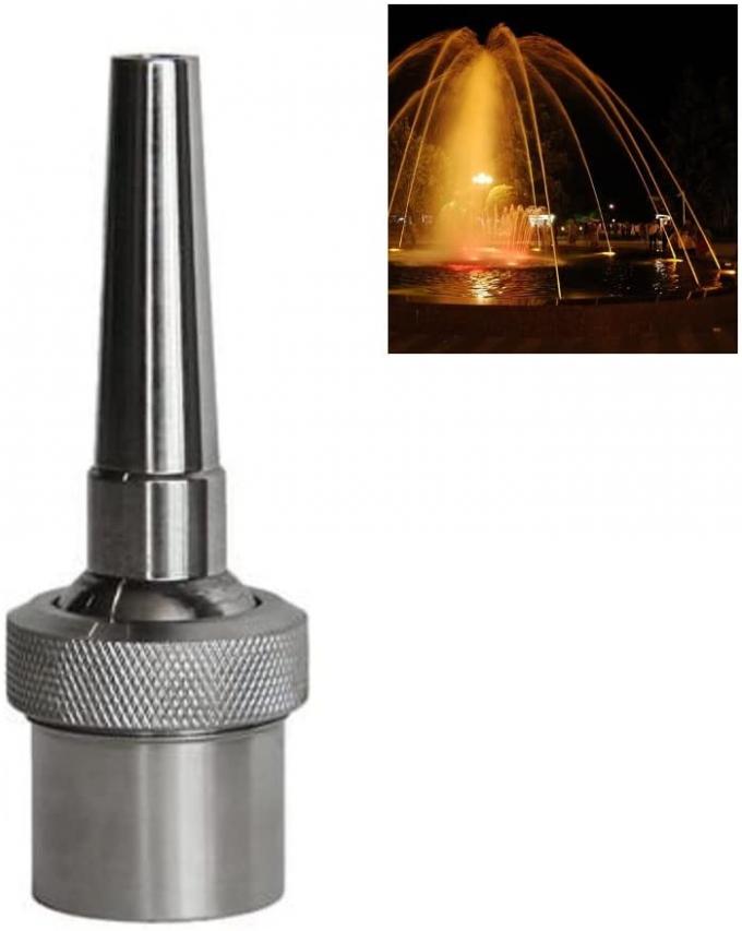 Adjustable Stainless Steel Fountain Nozzles Singe Jet Series Fountain ...