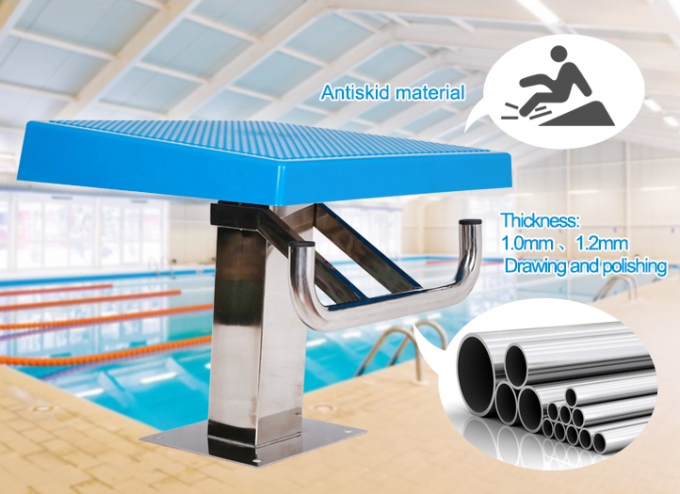 Standard 13KG 1 Step 500m Portable Diving Blocks