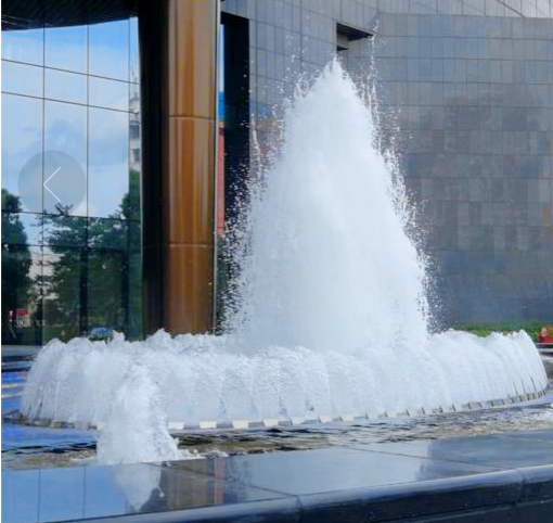 Stainless Steel Fan Dancing Fountain Nozzles Water Flow 6m3/H