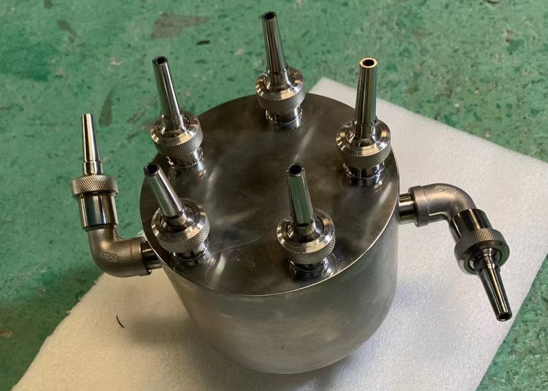 SS304 282L/min 1.5 Inch Rotating Fountain Nozzle